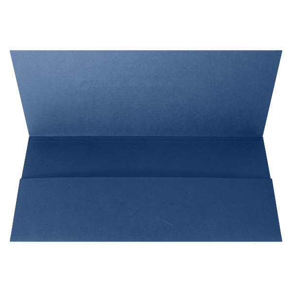 Custom Printed 4-1/4 x 9 Wallet-Style Tuck Tab Document Folder