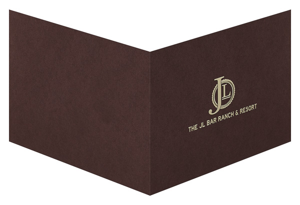 Custom Printed Landscape 7x5 Paper Photo Folders