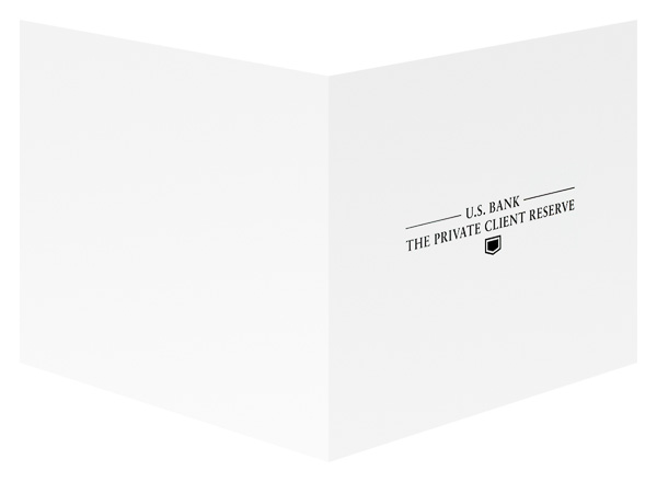 Custom Printed 8x10 Landscape Paper Photo Folders