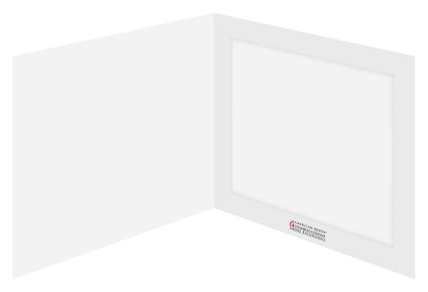 Custom Printed 8x10 Landscape Paper Photo Folders