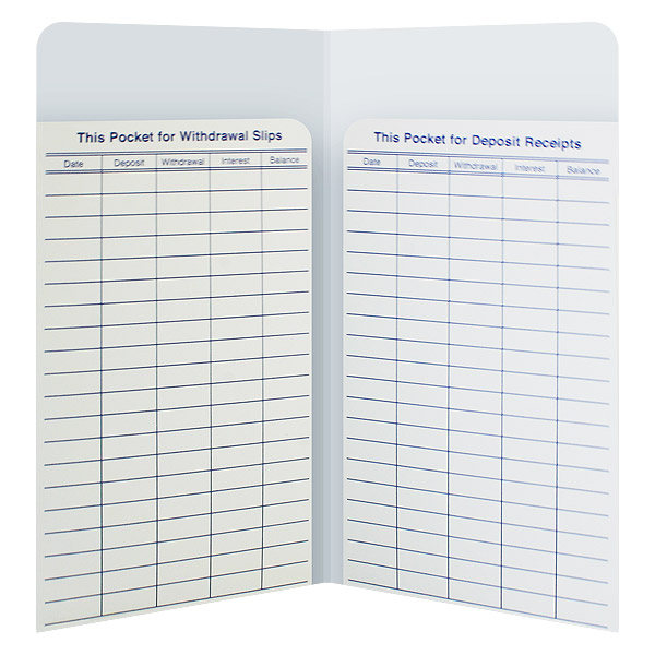 Custom Printed 3 3/4 x 7 Receipt Holder