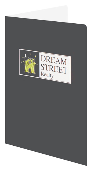 Full Color Presentation Folders, 4-Color Process 2-Pocket Folder Printing