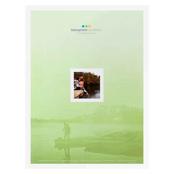 Custom Printed Right Pocket Letter Size Presentation Folder