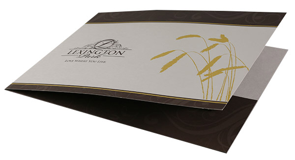 Custom Printed Landscape Right Pocket Presentation Folder