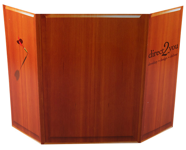 Custom Printed Center Pocket Gatefold Presentation Folder