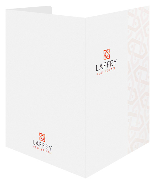 Custom Printed 2 Pocket Info Flap Presentation Folder