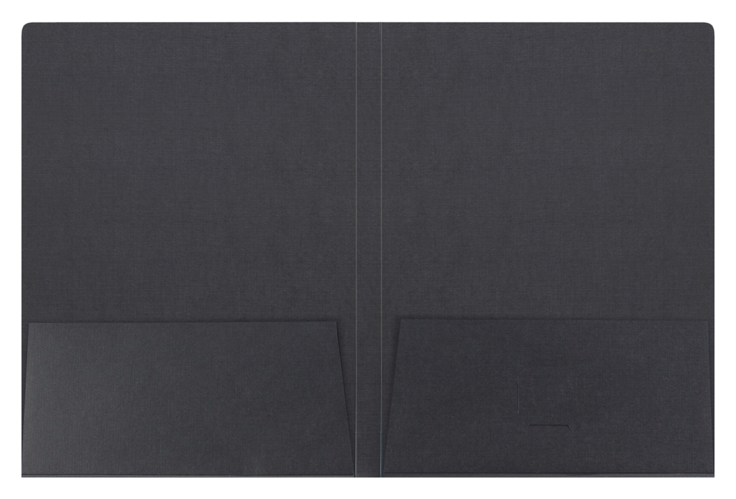 Print Presentation Folders with 2 Box Pockets & Round Corners