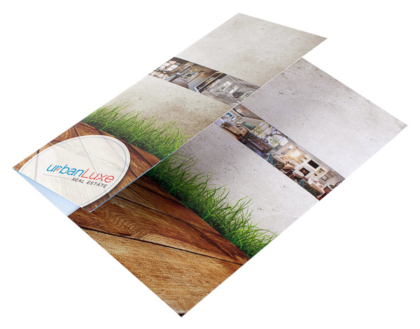Custom Printed Small & Vertical Pocket Presentation Folder