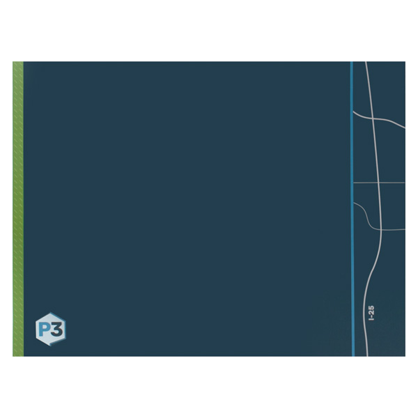 Two-Pocket Landscape Folder 12" x 9" | Custom Printed