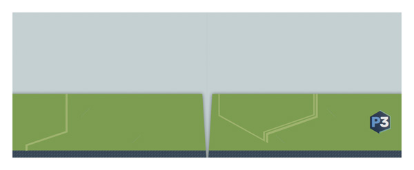 Two-Pocket Landscape Folder 12" x 9" | Custom Printed