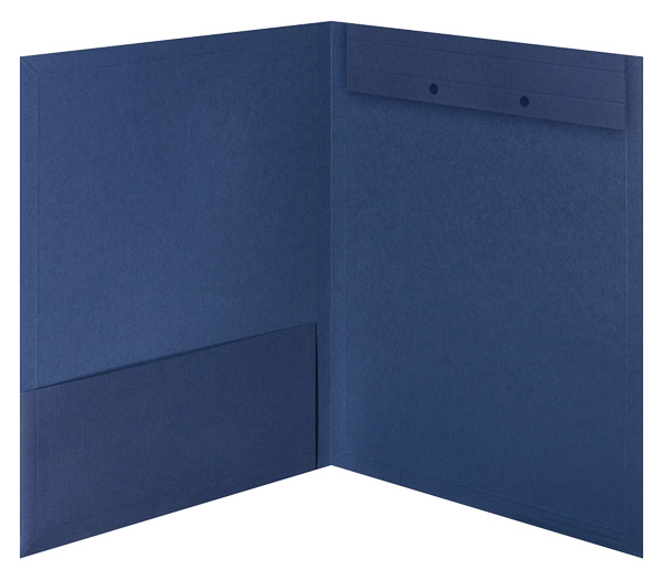 Custom Printed Expanding Folder w/ Fold Down Tab