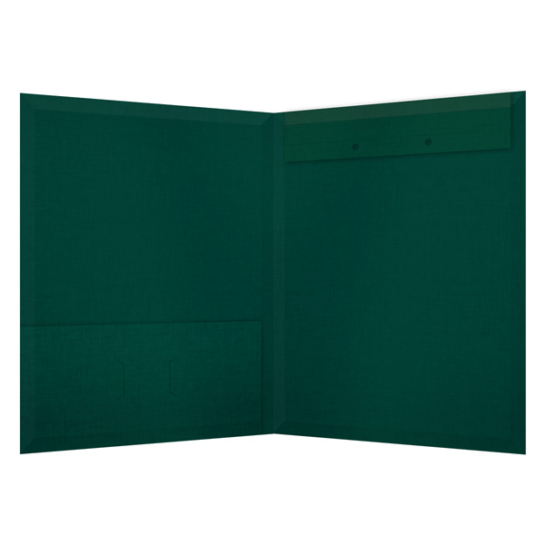 Custom Printed Expanding Folder w/ Fold Down Tab