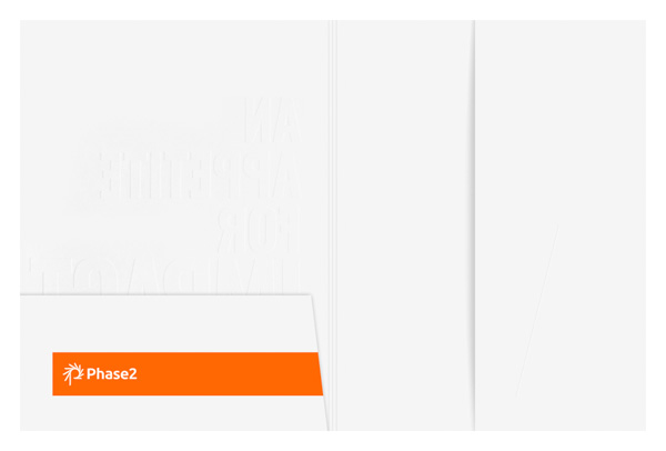 Custom Printed Left Horizontal & 5" Right Vertical Pocket Folder