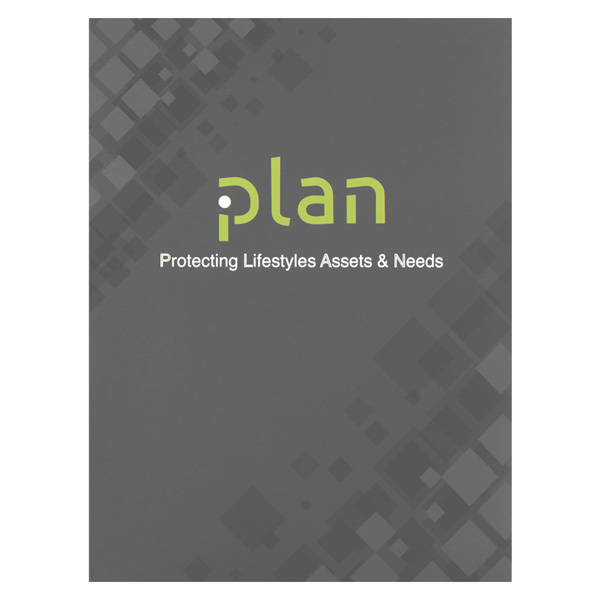 Custom Printed Vertical & Left Pocket Presentation Folder