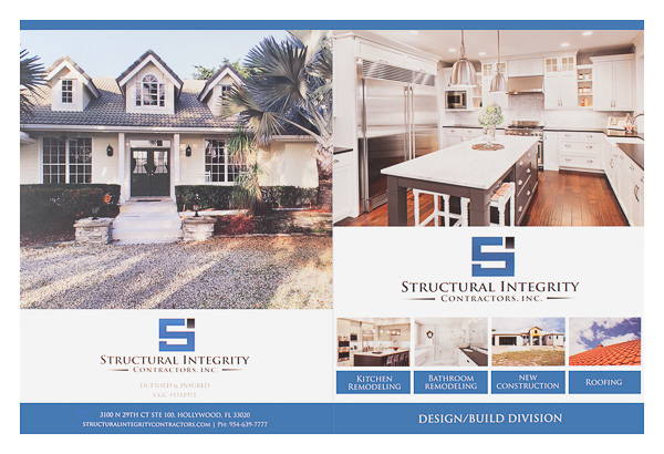 Custom Printed Vertical & Right Pocket Presentation Folder