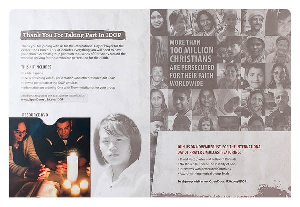 Custom Printed Right Pocket CD/DVD Sleeve Presentation Folder