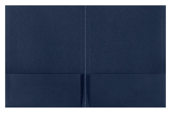 Custom Printed Expanding 2 Pocket Folder w/ Rounded Slits