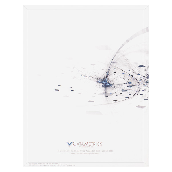 Extra Capacity Presentation Folder with Expanding Pockets | Custom Printed