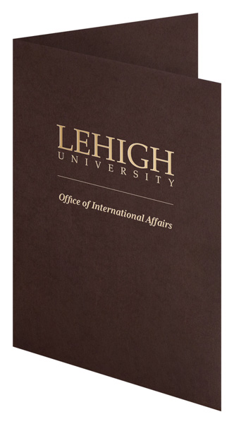 Foil Stamped Presentation Folders, Custom 2-Pocket Foil Folder Printing