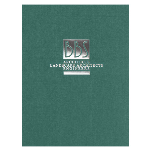Foil Stamped Presentation Folders, Custom 2-Pocket Foil Folder Printing