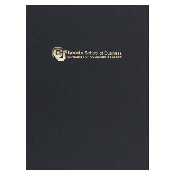 Foil Stamped Presentation Folders, Custom 2-Pocket Foil Folder Printing