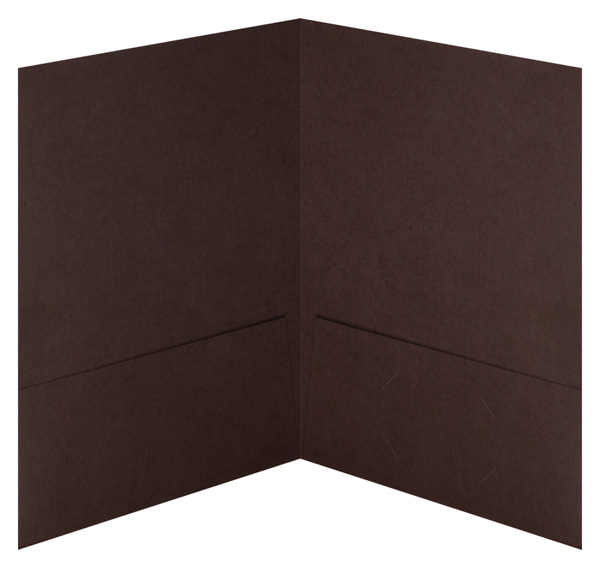 Foil Stamped Presentation Folders, Custom 2-Pocket Foil Folder Printing