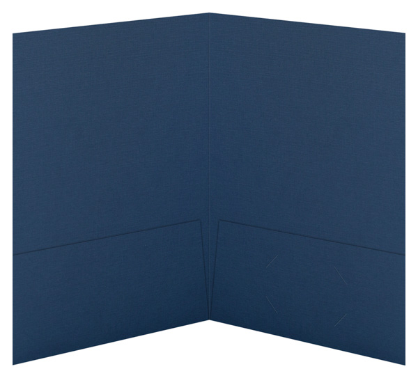 Foil Stamped Presentation Folders, Custom 2-Pocket Foil Folder Printing