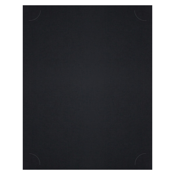 Custom Printed Fold-Up Notch Closure Certificate Cover