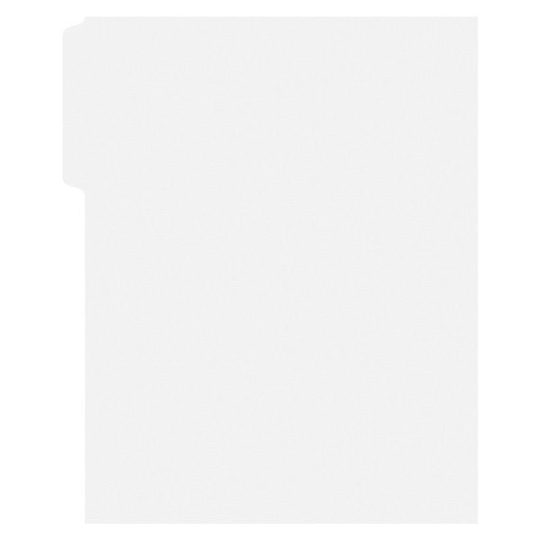 Custom Printed Letter Size Left Tab File Folder