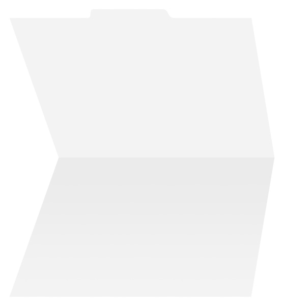 Custom Printed Letter Size Center Tab File Folder