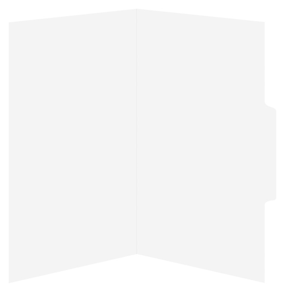 Personalized Legal Size File Folder with Top Center Tab