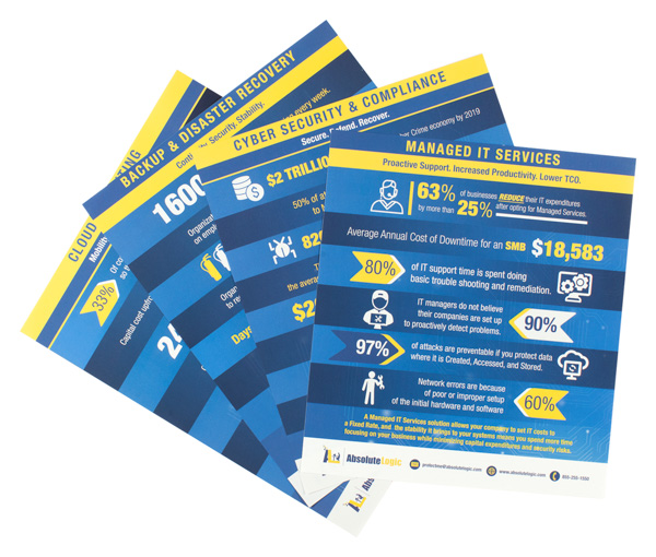 Folder Inserts from 5¢ | Stepped Inserts for Presentation Folders