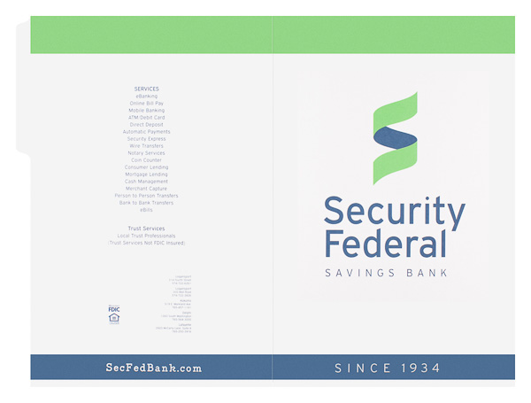 Custom Printed Legal Size 2 Pocket Side File Tab Folder