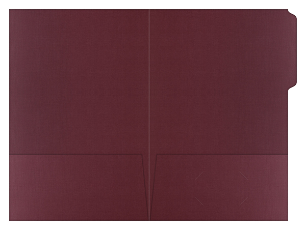 Custom Printed Legal Size 2 Pocket Side File Tab Folder