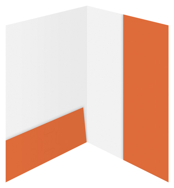 Custom Printed Vertical & Horizontal Pocket Legal Size Folder