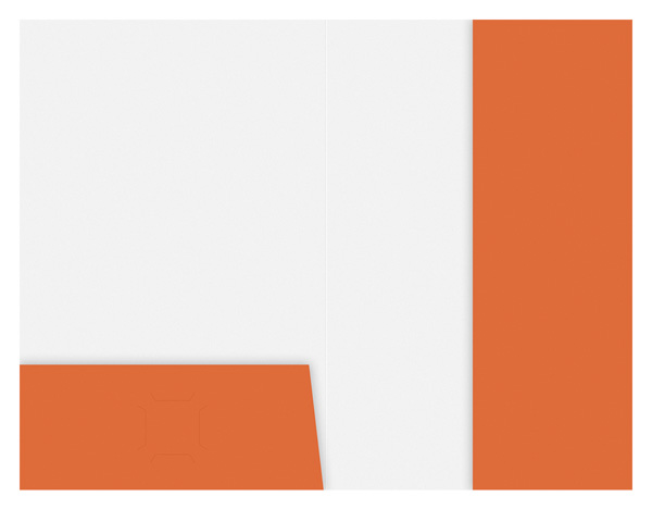 Custom Printed Vertical & Horizontal Pocket Legal Size Folder