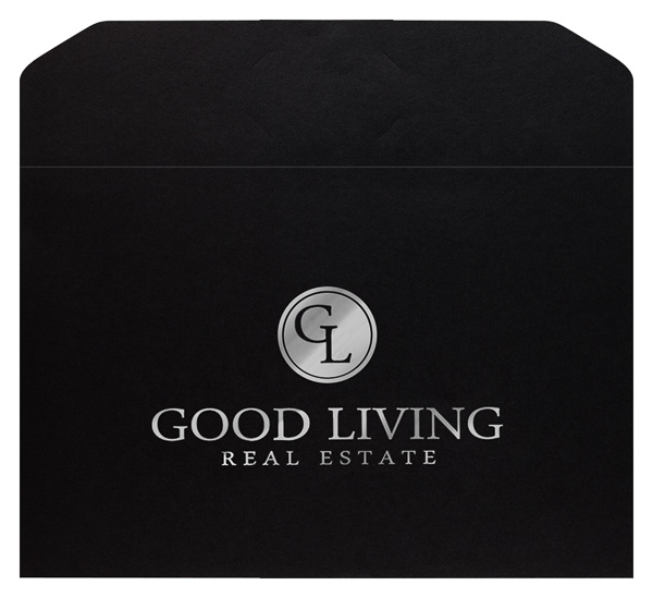 Custom Printed 10x15 Legal Size Deluxe Portfolio Envelope