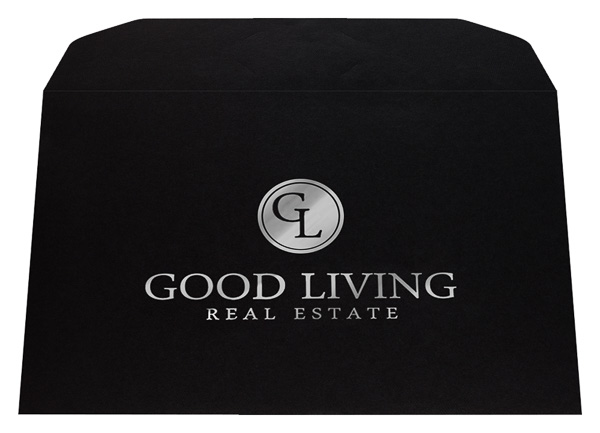 Custom Printed 10x15 Legal Size Deluxe Portfolio Envelope