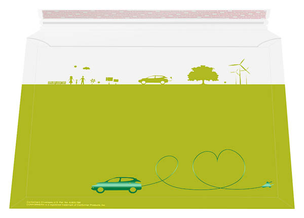 Custom Printed Large Conformer® Expanding Folder Mailer Envelope