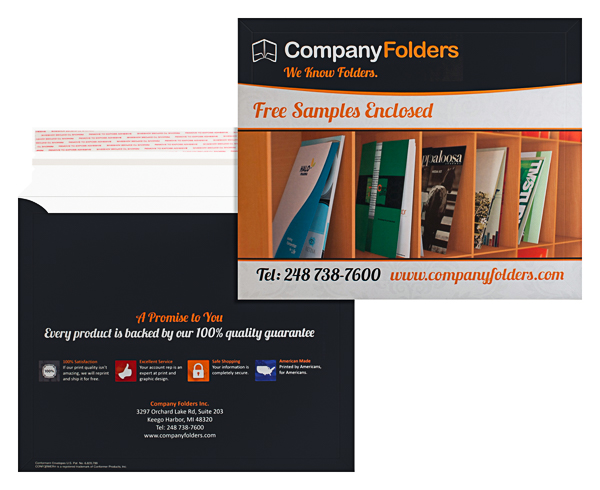 Custom Printed Large Conformer® Expanding Folder Mailer Envelope