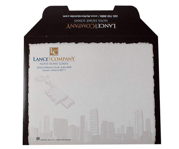 Custom Printed Conformer® Expanding Tuck Tab Portfolio Envelope