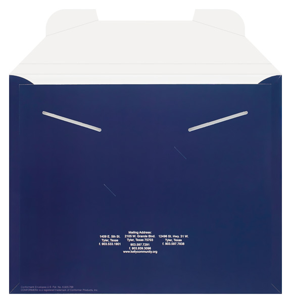 Custom Printed Conformer® Expanding Tuck Tab Portfolio Envelope