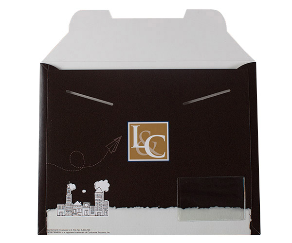 Custom Printed Conformer® Expanding Tuck Tab Portfolio Envelope