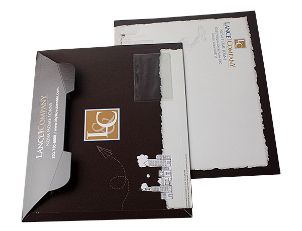 Custom Printed Conformer® Expanding Tuck Tab Portfolio Envelope