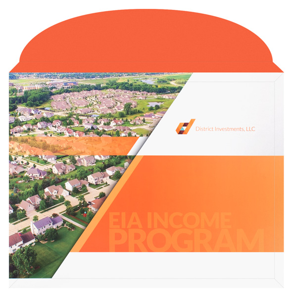 Expandable Portfolio Folder with Velcro Closure - Custom Folders