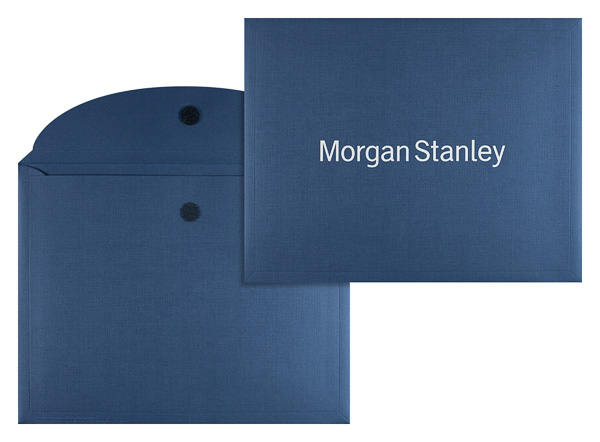Expandable Portfolio Folder with Velcro Closure - Custom Folders