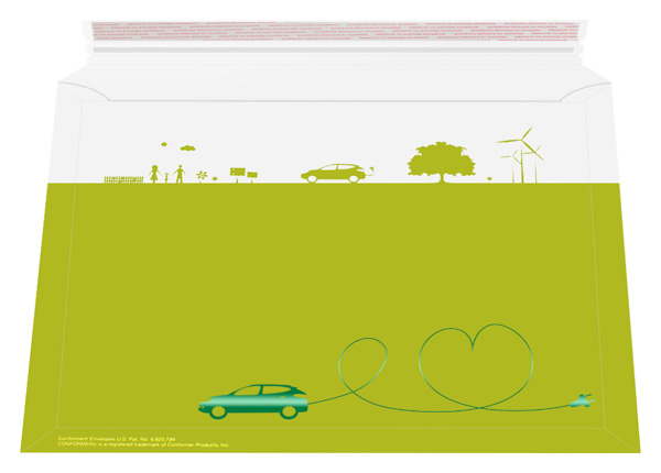 Expandable Small Portfolio Mailer Envelope - Custom Folder Envelopes