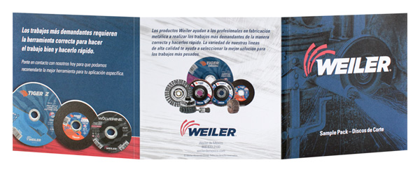 Custom Printed Tri-fold 3 CD/DVD Packaging Sleeve