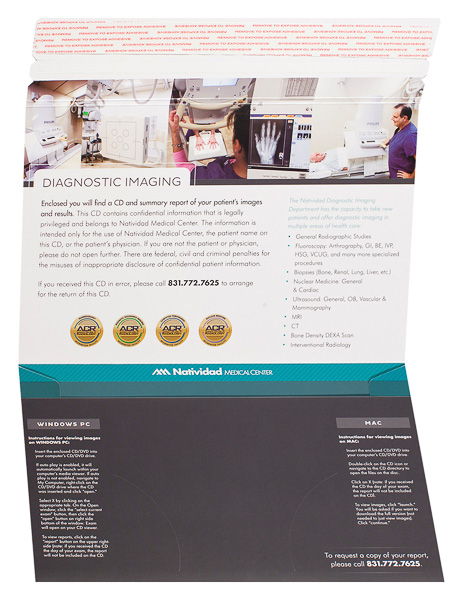 Single CD/DVD/Disc Mailer Envelope w/ Pocket - Wrap-Around