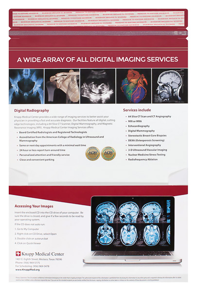 Single CD/DVD/Disc Mailer Envelope w/ Pocket - Wrap-Around